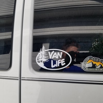 Van Life Vinyl Decal Van Life Van Life Sticker Van Life - Etsy