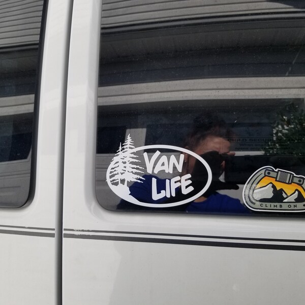Van Life Vinyl Decal, Van Life, Van Life Sticker, Van Life Decal, Van ...