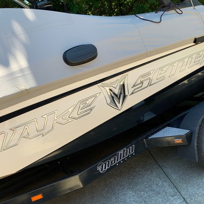 MALIBU Boat Logo Decal. Free Shipping. - Etsy