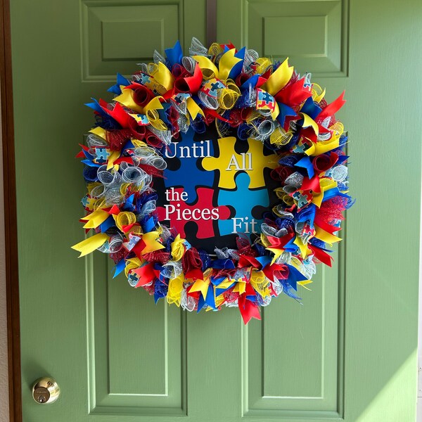 Rainbow Love Infinity Wreath - Etsy