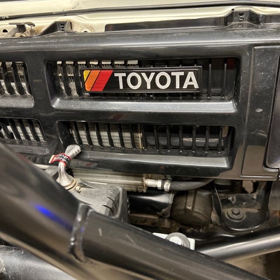 Toyota 22R TRD Stripes Valve Cover Labels Sticker Label - Etsy