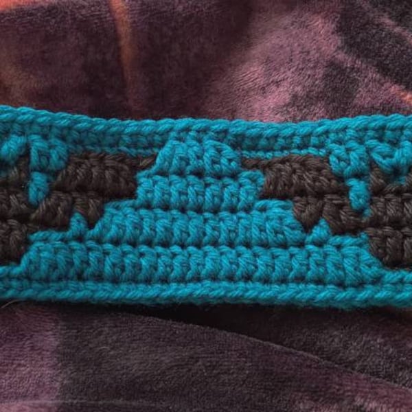 Batty Mosaic Crochet Pattern Bat Chart by Sixel Design - Etsy