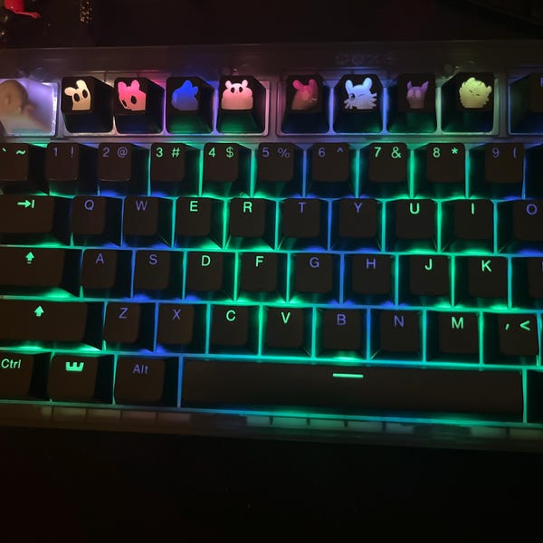 Rainworld Keycap Set, Backlit (4) - Etsy