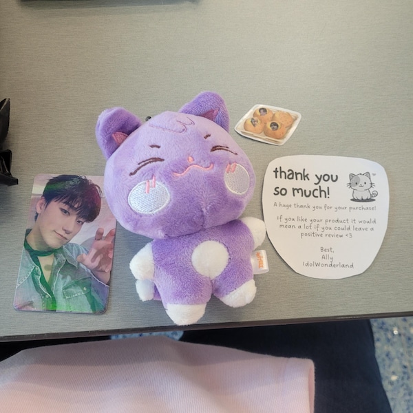 ATEEZ Aniteez Kpop Plush Keychain - Fan Made ATINY Merch - Cute Kpop ...