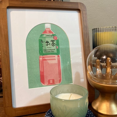 Japanese Drinks Risograph Trio - Etsy