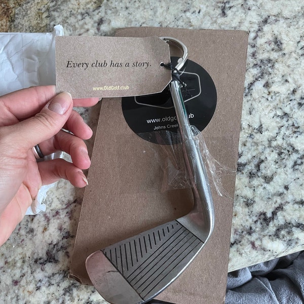Golf Iron Bottle Opener. Iron Annivrsy Gift (see 6 Iron Link ...