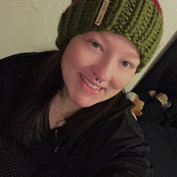 Rainbow Faux Fur Pom | Charlie & Luna Co., Handmade, Pompom, Beanie ...