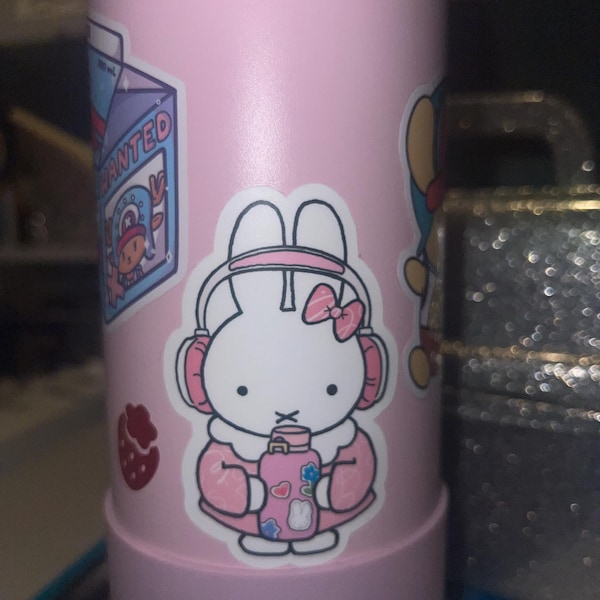Hatsune Smiku | Cute Sticker | Little Blue Guy Inspired Sticker - Etsy
