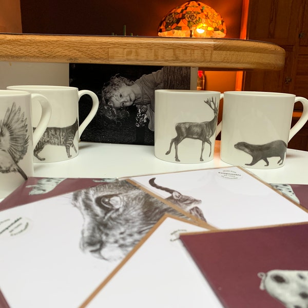 Running Hare Fine Bone China Tea Set - Etsy