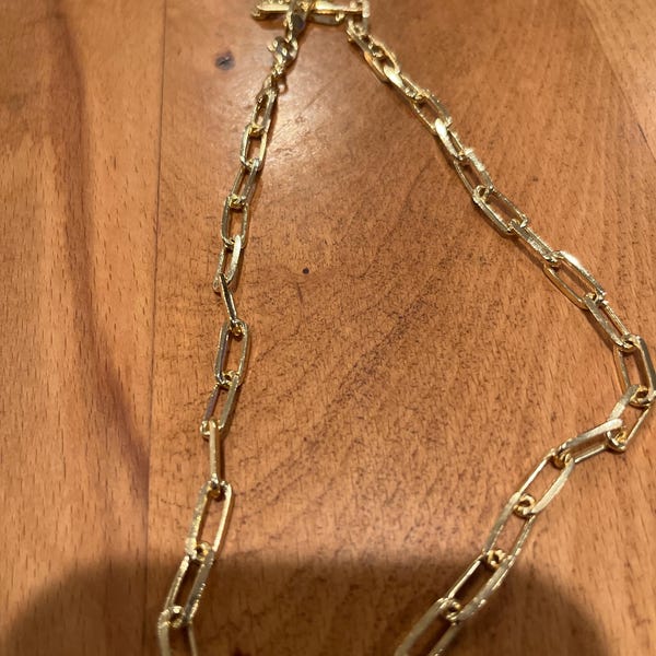 Coin Layered Chain Necklace 18K Gold Filled Necklaces Set Toggle Chain ...