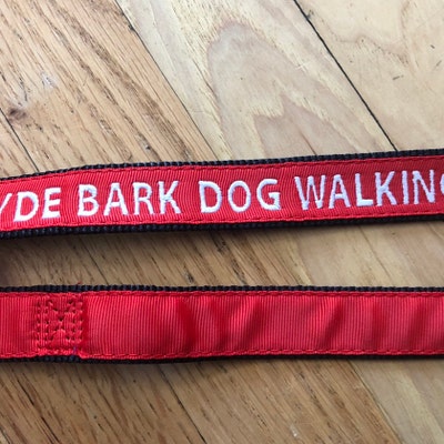 Custom Personalized Embroidered Dog Leash - Etsy
