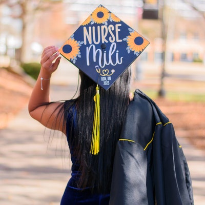 Blank Graduation Cap Topper, Design Your Own Graduation Cap, Custom ...