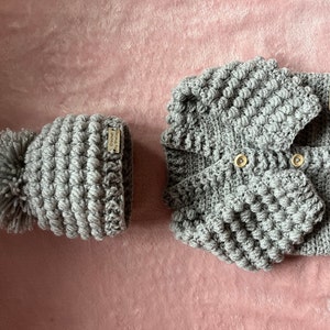 Cosy Hexi Cardi Crochet Pattern Sizes Baby to Adult Instant - Etsy UK