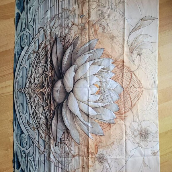 Celtic Tree of Life Chenille Large Round Area Rug, Nature Mandala ...