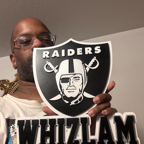 Raiders Sign, Custom Raiders Sign, Personalized Gifs, Raiders - Etsy