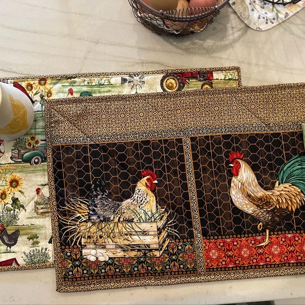 Summertime Scrappy Quilted Double-sided Table Runner - Etsy