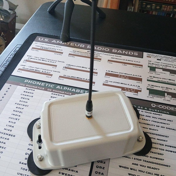 Ham Radio 2.0 Hardcover Quick Reference Notebook With Charts and ITU ...