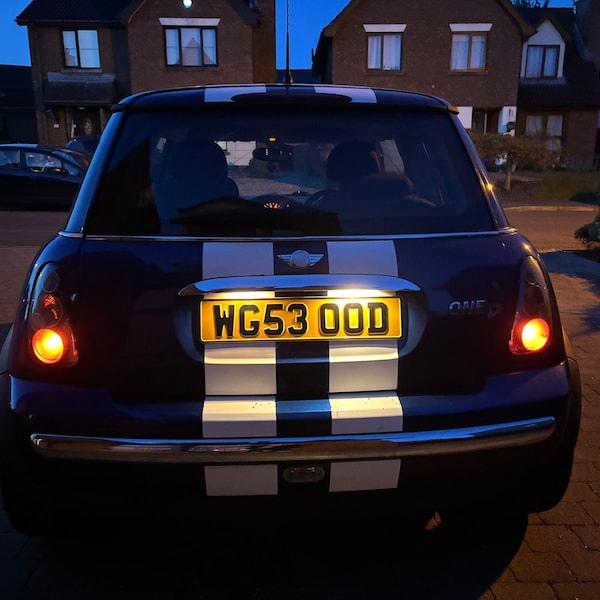 11x8 Square 4x4 Rear Printed Mot Complaint Number Plate - Etsy UK