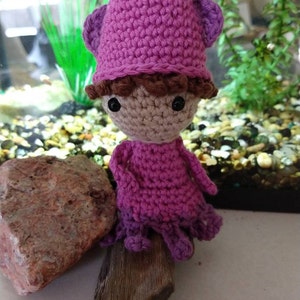 Crochet Pattern PDF: Mini Mermaid Merman Clownfish - Etsy