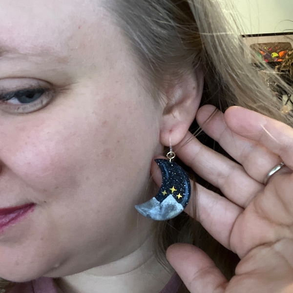 Cardigan / Taylor Swiftie Folklore Fan Art Polymer Clay Earrings - Etsy