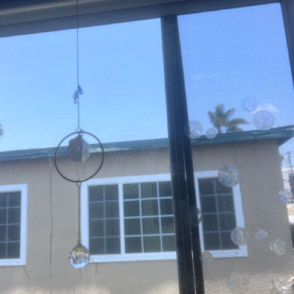 Large Capiz Shell Wind Chime Special Gift, Mom Gift, Capiz Shell Mobile ...