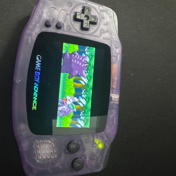 Metallic Teal Nintendo Game Boy Advance GBA SP IPS Mod Adjustable ...