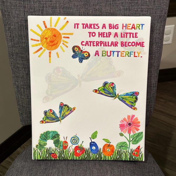 The Hungry Caterpillar Rainbow Form Sign in and Sign Out for Daycare ...