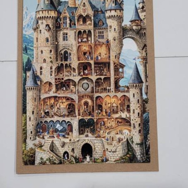 Dark Fantasy Artwork - Mystical Demon and Maiden Scene - Gothic Wall ...