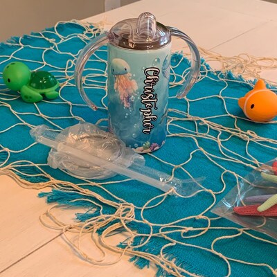 Roper Western Theme Sippy Cup, Personalized Cowboy Baby Drink Cup ...