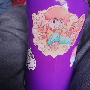 Scott Pilgrim Stickers Scott Pilgrim, Ramona Flowers, Knives Chau, Kim ...