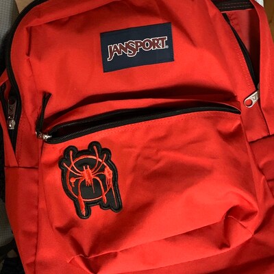 Spider-man Miles Morales Graffiti Chest Emblem Embroidered Patch, Iron ...
