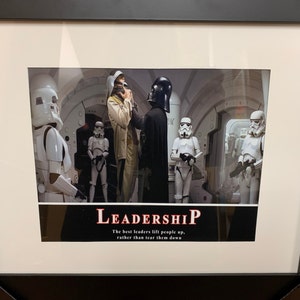 Digital Download Darth Vader leadership Poster 2 - Etsy