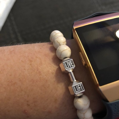 Dumbbell Barbell Workout Bracelets Perfect Gift for Your - Etsy