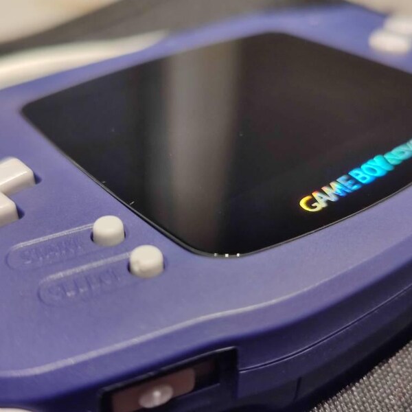 Black on Black Nintendo Game Boy Advance SP GBA SP Ips Mod Adjustable ...