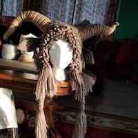Crochet PATTERN: Krampus Hat / Ram Hat / Goat Hat / Wild Thing Hat ...