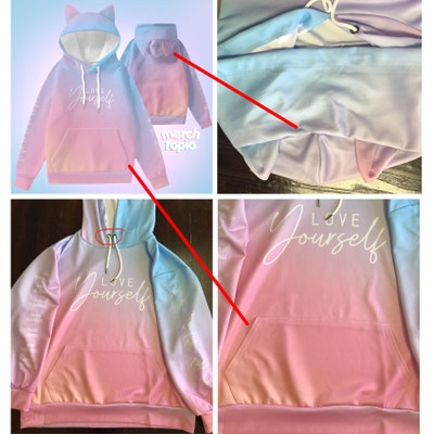 Two Tone Split Cloak Perfect for Halloween Half Black Half - Etsy