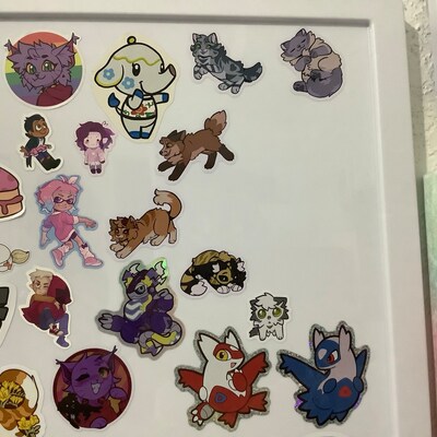 The Exiled Shipping Stickers - Etsy