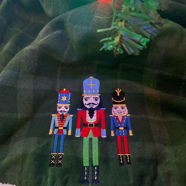 Cute Nutcrackers - Designs for Embroidery Machine Instant Download ...