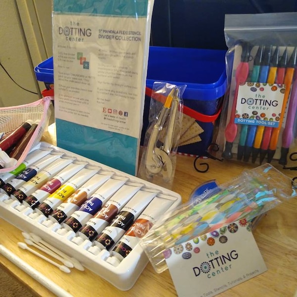 Dotting Tool Kit - Dot Mandala Painting Kit - Etsy