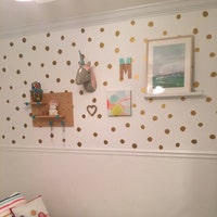 Polka Dot Wall Decals Confetti Wall Decals Hand Drawn Dot - Etsy