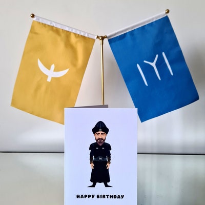 Dirilis Ertugrul Kayi Flag IYI Symbol Black T-shirt Featuring - Etsy UK