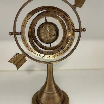 Antique Brass Desk Bell, Crab Bell for Reception Bell, Table Top Desk ...