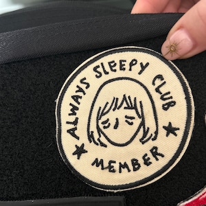 Round Popular Patches 6 DIFFERENT DESIGNS Embroidered Sew on / - Etsy UK