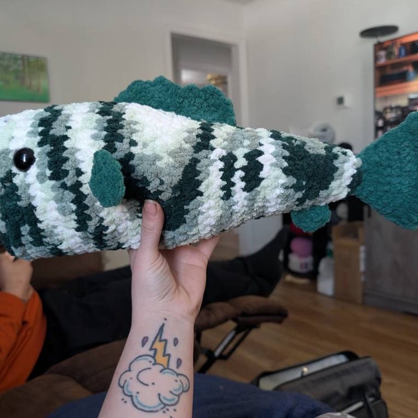PATTERN: Plush Barry the Bass Pattern - Instructions for Making a Bass ...