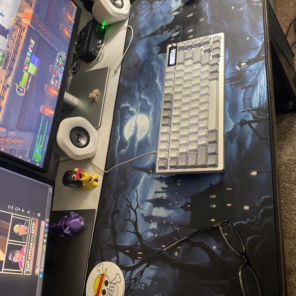 Retro Beach Desk Mat, Ocean Mousepad, Beachy Desk Decor, Nautical ...