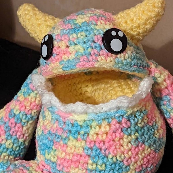 Worry Monster Crochet Pattern PDF - Etsy