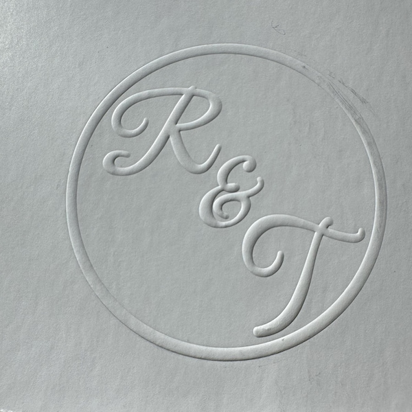 Personalized Book Embosser, Initial Embosser, Paper Embosser, Custom ...