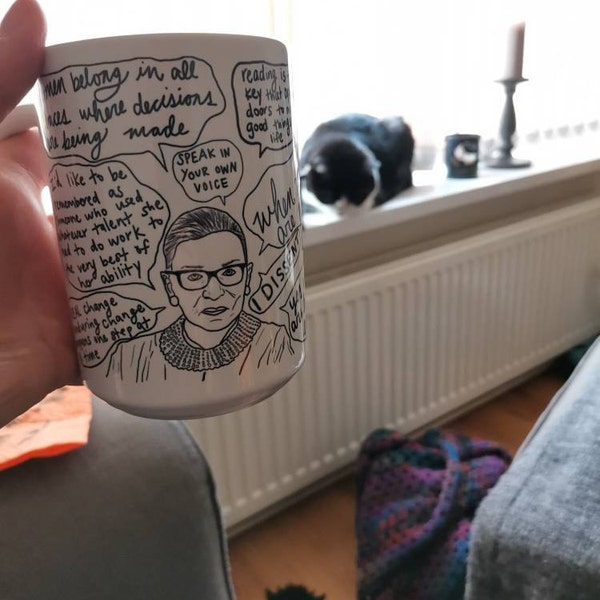 RBG Quotes Mug - Etsy