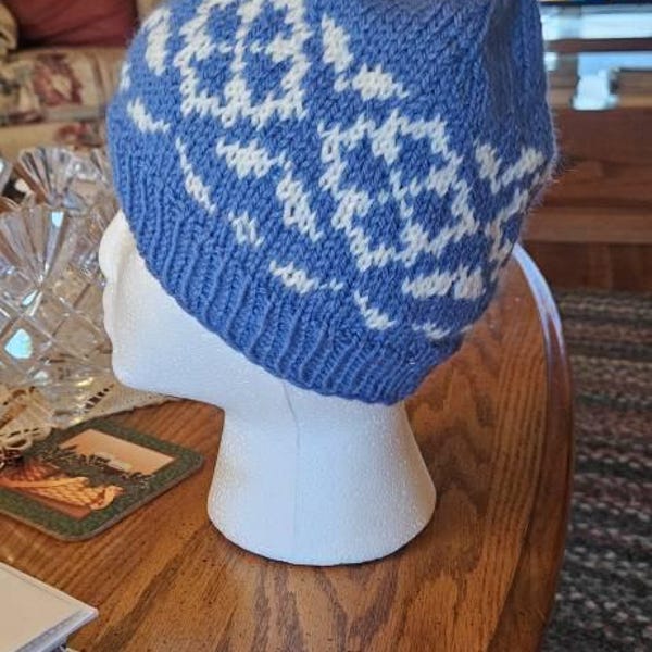 Beautiful BC Hat Knitting PATTERN, Knit Hat Pattern, Knit Pattern ...
