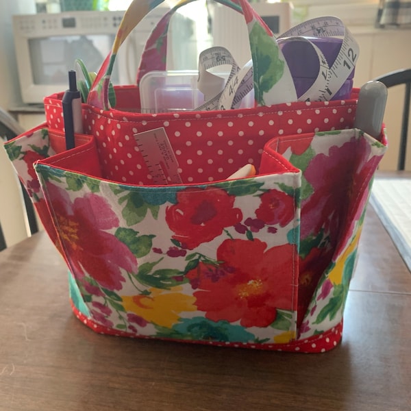 Craft Organiser Bag PDF Sewing Pattern - Etsy